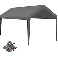 Amazon.com: GOTRUTH 12x20 Canopy Replacement Cover, Carport Replacement ...
