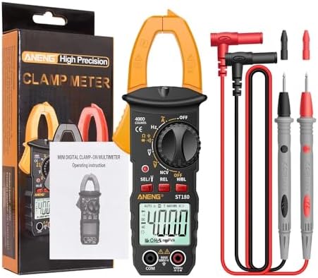 Digital Clamp Meter, Digital Display Clamp Multimeter AC/DC Voltage ...