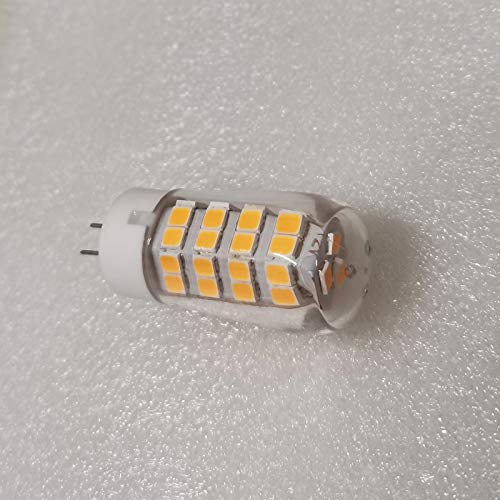 LeMeng G4 LED Bulb 4W 2700K Warm White bi-pin T3 JC Type 12VAC/DC 20-35W Halogen Equivalent for ...