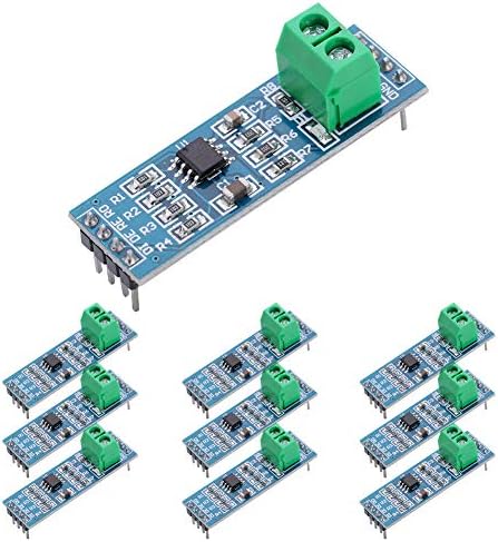 ANMBEST 10PCS MAX485 RS485 Transceiver Module TTL UART Serial to RS-485 Module for Arduino ...