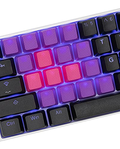 Tai-Hao Blank Rubber Gaming Keycaps : Blank No.4 Compatible with All MX ...