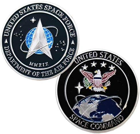 BirchRiver United States Space Force Challenge Coin - Silver - US ...