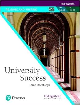 University Success Reading/Writing A2: Pearson Education: 9780135245934 ...