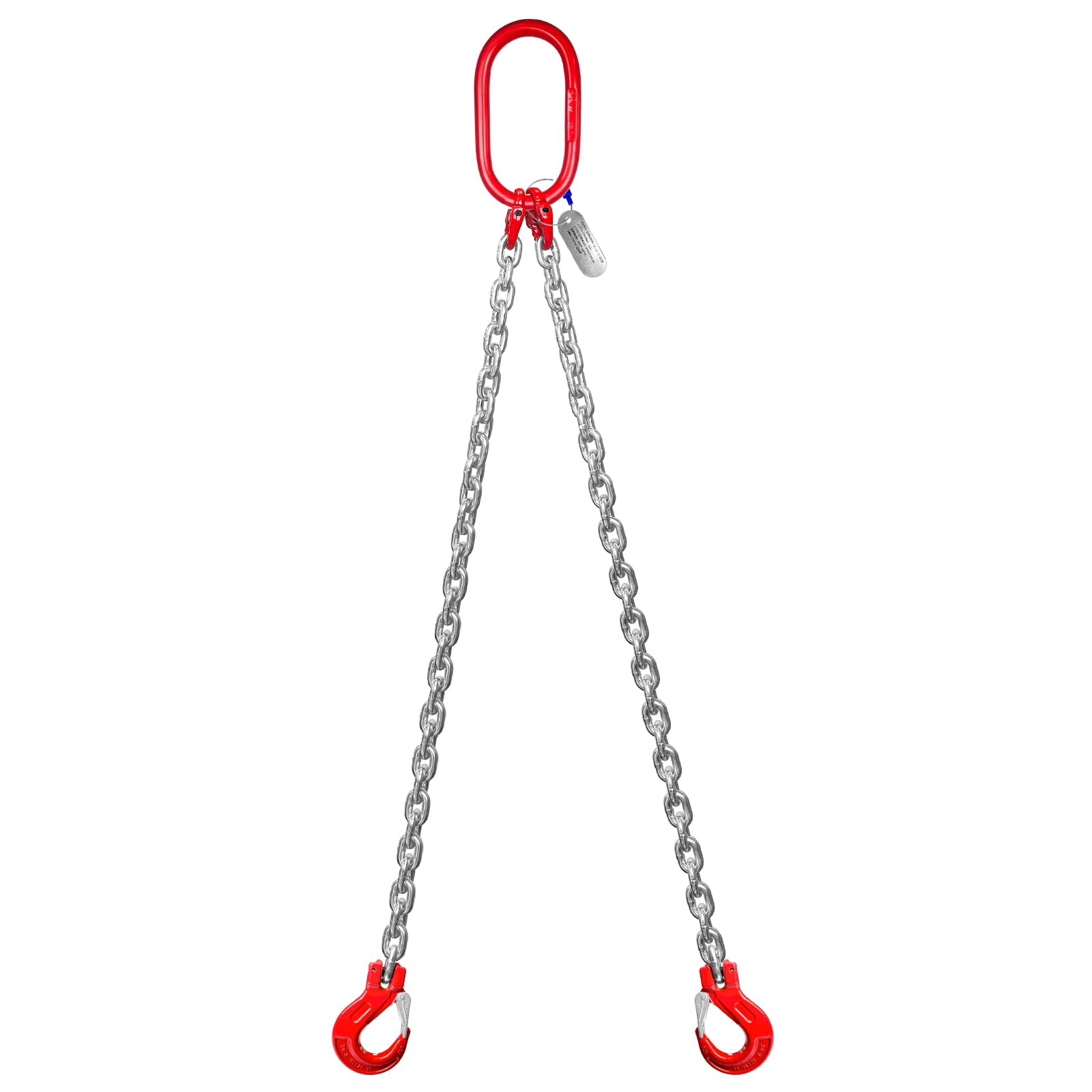 SENKEYFE Chain Sling 5/16 Inch x 5 Ft Lifting Chains Double Leg Safety ...