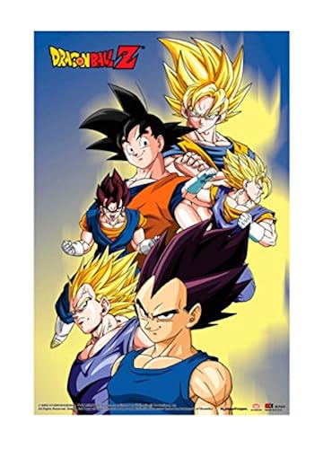 Dragon Ball Z Goku Vegeta & Vegito Poster in Dubai - UAE | Whizz ...