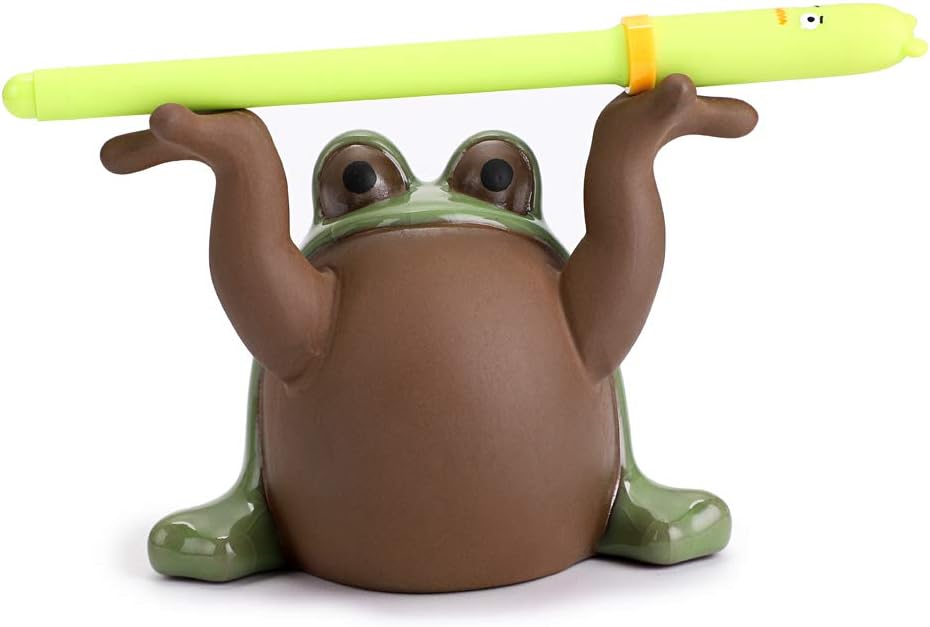 Frog Pencil Holder at Georgia Farber blog