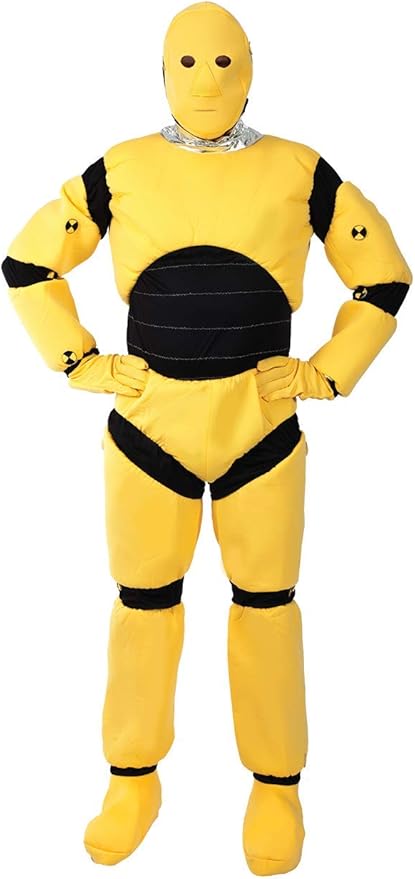 Amazon.com: Crash Test Dummy Costume: Clothing
