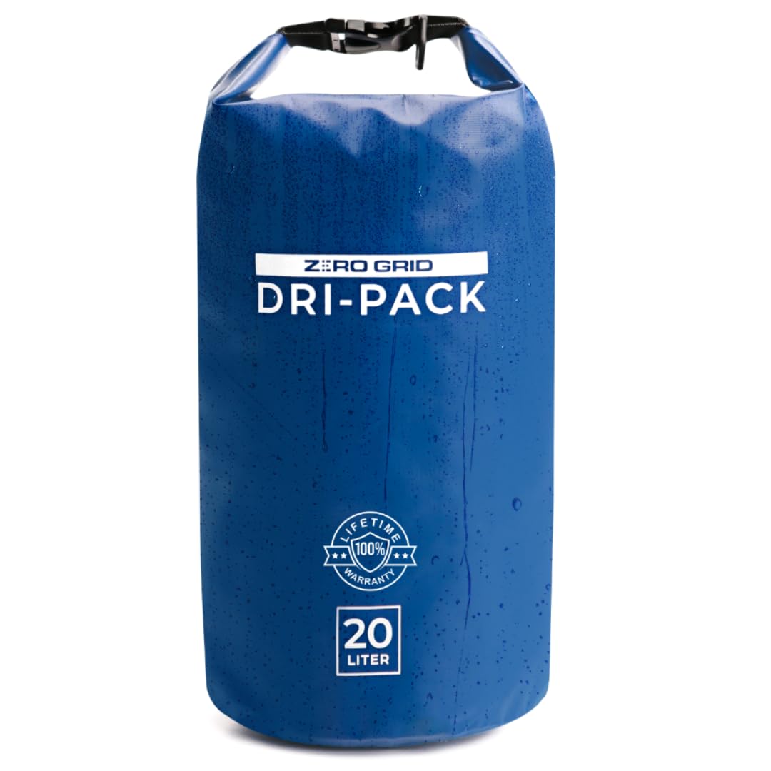 Zero Grid Dry Bag Perfect for Hiking, Camping, Canoeing Multi Sizes ...