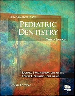 FUNDAMENTALS OF PEDIATRIC DENTISTRY: Amazon.co.uk: MATHEWSON ...