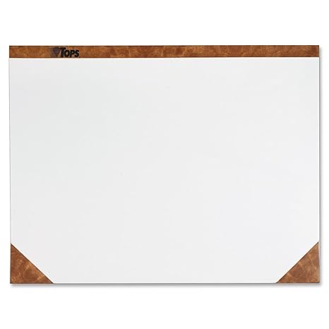 Amazon.com : TOPS Plain Paper Sheets Desk Pads (7951) : Office Desk Pad ...