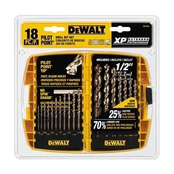 DEWALT DWA56015 Juego de brocas multimateriales, 5 piezas: Amazon.com ...