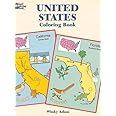 United States Coloring Book (Dover American History Coloring Books ...