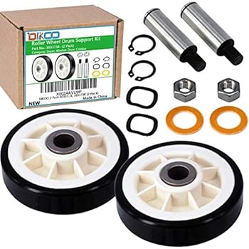 Amazon.com: 12001541 Drum Support Roller Kit & 306508 Bearing Kit ...