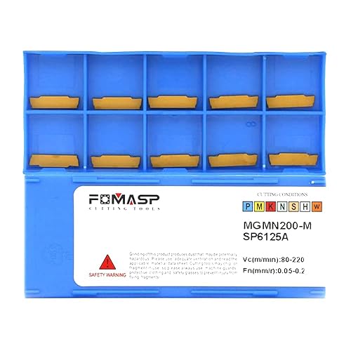 MGMN200-M Carbide Grooving Inserts for MGEHR/L and MGIVR/L Grooving Cut ...