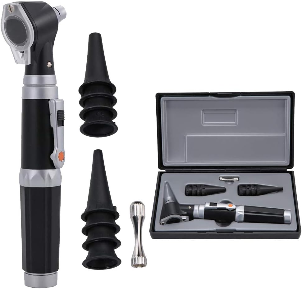 Otoscope, Ear Check Magnifier with LED for Ear Examination, 3x ...