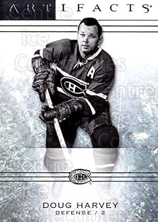 Amazon.com: (CI) Doug Harvey Hockey Card 2014-15 UD Artifacts 27 Doug ...