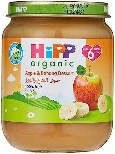 HiPP Apple and Banana Puree, 125 g price in UAE | Amazon UAE ...
