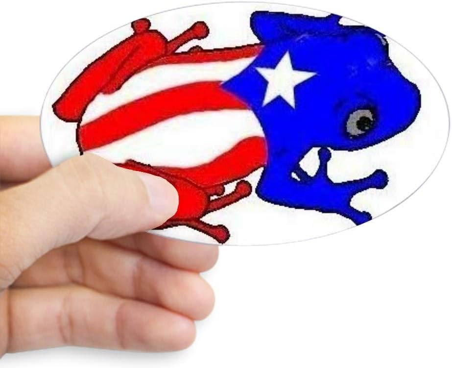 Amazon.com: CafePress Puerto Rico Coqui Oval Sticker Oval Bumper ...
