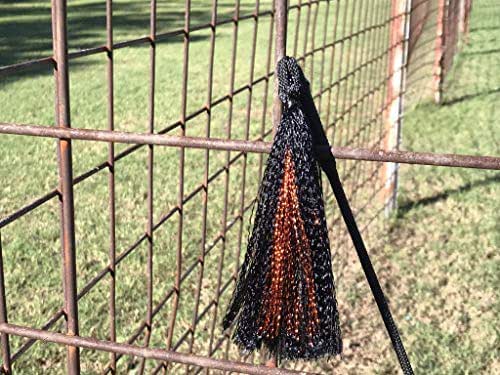Amazon.com: Pig Show Whip - Black and Orange: Handmade