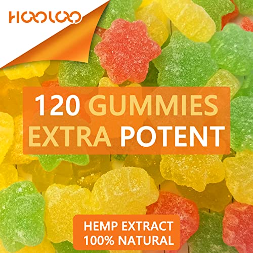 HOOLOO Hemp Gummies for Deep and Sound Bedtimes, High Potency Hemp Oil ...