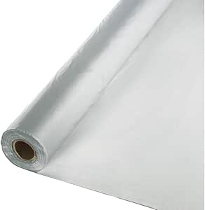 Amazon.com: Creative Converting Roll Plastic Table Cover, 100-Feet ...