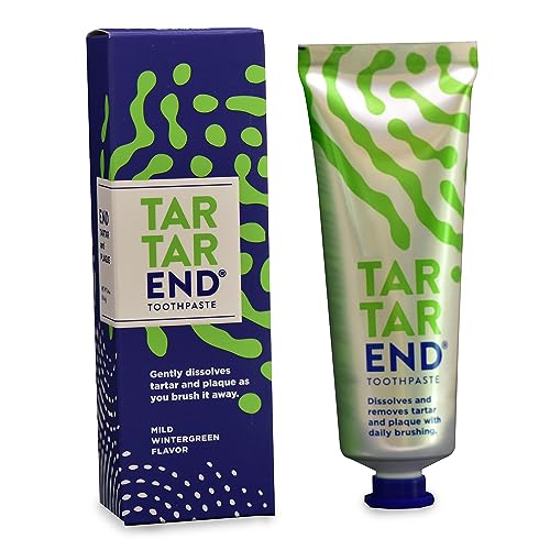TartarEnd Toothpaste for Tartar Removal - Tartar Control Toothpaste to ...