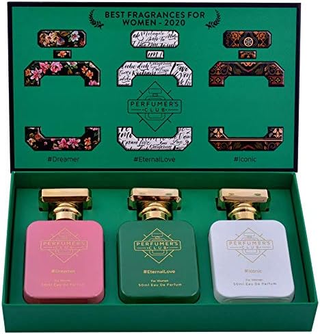 Perfumers Club Best Fragrance For Women" Gift Set Of 3, 50ml Each ...