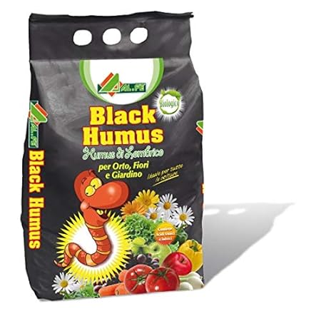 BLACK HUMUS EARTHWORM HUMUS PACK of 5 LT: Amazon.co.uk: Garden & Outdoors