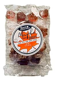 Amazon.com : Ben's Sugar Shack Maple Flavored Hard Candy Drops, 5 Oz ...