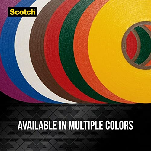 3M Scotch Vinyl Color Coding Electrical Tape 35, 3/4 in x 66 ft, Violet ...