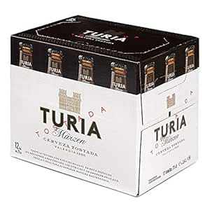 Turia Märzen Cerveza Tostada - Caja de 12 Botellas 25cl: Amazon.es ...