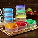 Amazon.com: Fit & Fresh Meal Prep Portion Control Set, Includes 9 Smart ...