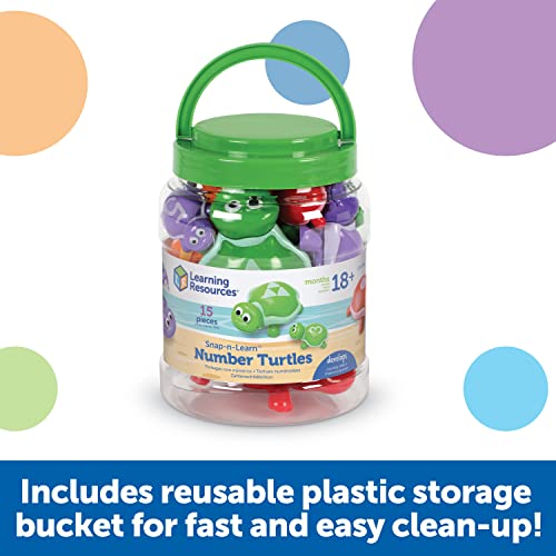 Learning Resources Number Turtles Set 15 Pieces Ages 18 Months Fine learning-resources-number-turtles-set-15-pieces-ages-18-months-fine