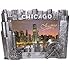 Amazon.com - Great Chicago Gifts Chicago Skyline Glass Picture Frame ...