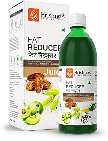 Krishna's Herbal & Ayurveda Fat Reducer Juice - 500 ml | 12 Powerful ...
