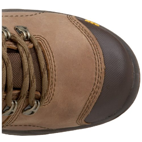 Caterpillar Men S Diagnostic Steel Toe Waterproof Boot Dark Beige at ...