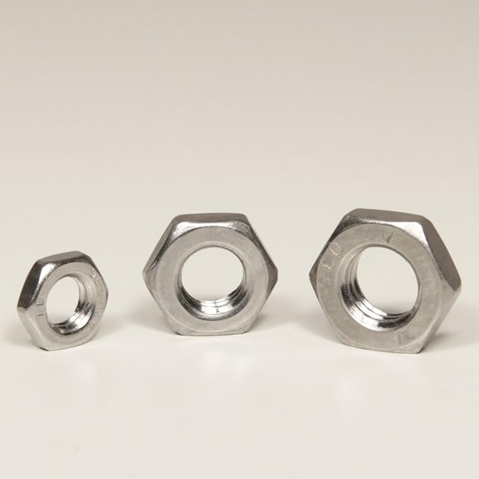 DERING Sechskantmuttern M16 niedr. Form DIN 439 Edelstahl A2 (10 Stück ...