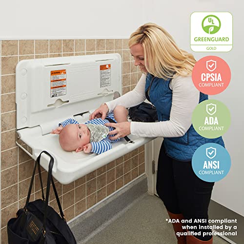 Ecr4Kids Wall-Mounted Baby Changing Station at George Delano blog