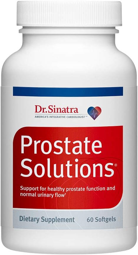 Dr. Sinatra's Prostate Solutions Supplement, 60 softgels (30-day supply) - DailyNutriPlus LLC