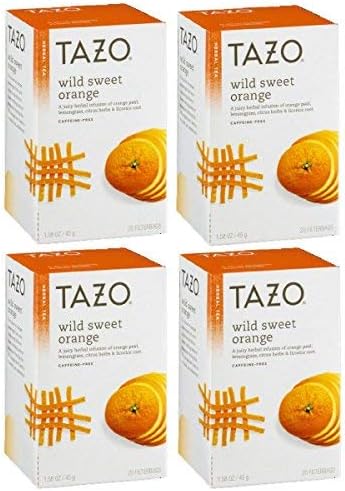 Tazo Wild Sweet Orange Herbal Tea, 20 ct (Pack of 4) price in UAE ...