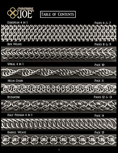 Complete Chainmail Kit - 20 Weave Tutorial Book, 23,000+ Rings(Over 4 ...