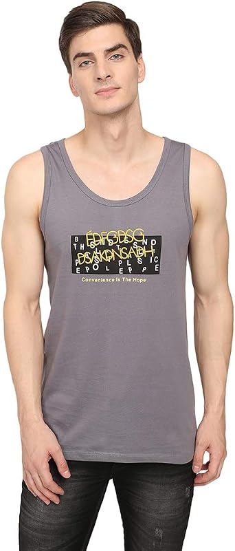 V2 VALUE & VARIETY Men Sando (Grey)-1114052285026: Amazon.in: Clothing ...