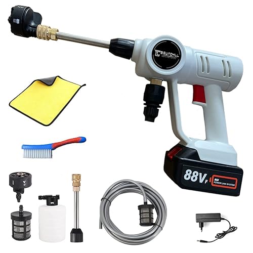 Cordless Pressure Washer, BigWindmill Portable Power Washer Max 580PSI ...
