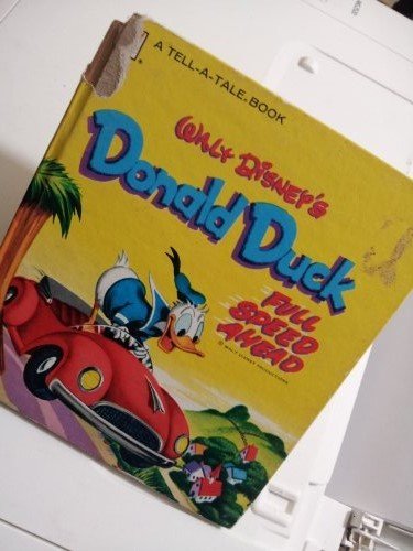 Walt Disney's Donald Duck Full Speed Ahead [Tell-A-Tale Books]: Banta ...