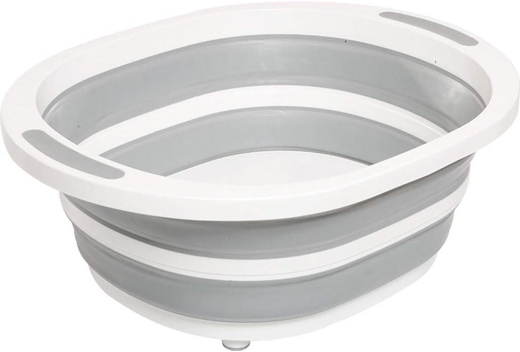 Bassine Rétractable Portable,Rameng Panier à Linge Pliable Grande ...