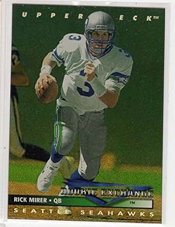 Rick Mirer 1993 Upper Deck Rookie Exchange Limited Edition Rookie ...