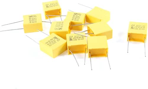 Amazon.com: Aexit Yellow Rectangle Passive Components Mylar Polyester ...