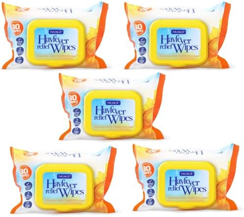 Hayfever Relief Wipes | Allergy Wet Relief Wipes | Natural Remedy for ...