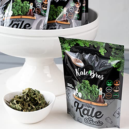 Kale Bros, Kale Chips, The Classic, Multi-pack (Pack of 3) Vegan/Gluten ...
