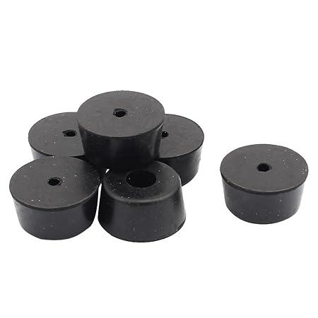 Sourcingmap Rubber Cabinet Furniture Chair Feet Pad 25mm x 22mm x 13mm ...